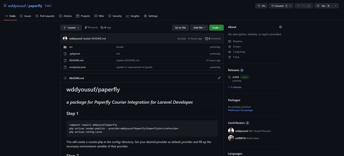 Paperfly Courier Integration for Laravel Framework | by Md. Yousuf ...