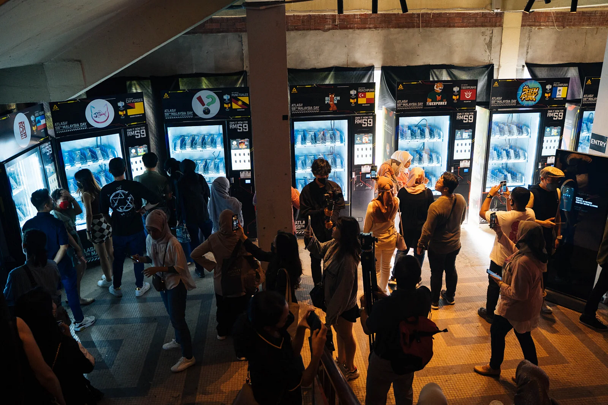 Case Study: How We Built Malaysia’s First NFT Vending Machine | by ...