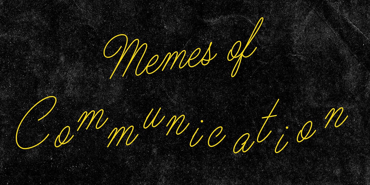 Memes of Communication. WHAT DOES VISUAL LITERACY MEAN IN 2018? | by ...