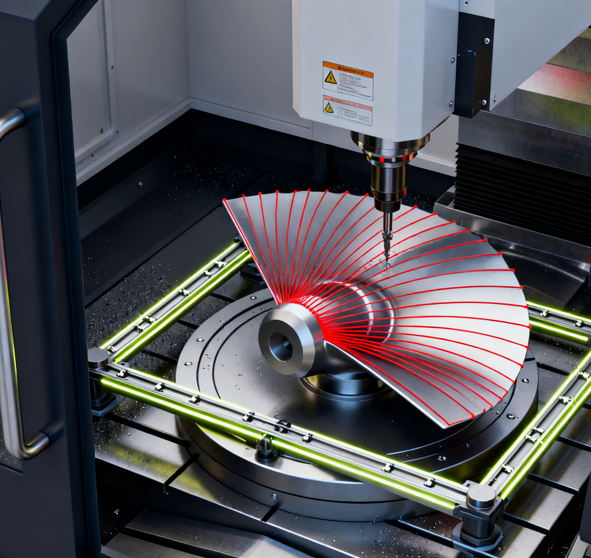 Five-Axis Linkage CNC Machining Center: Zero-Error Solutions for Curved ...