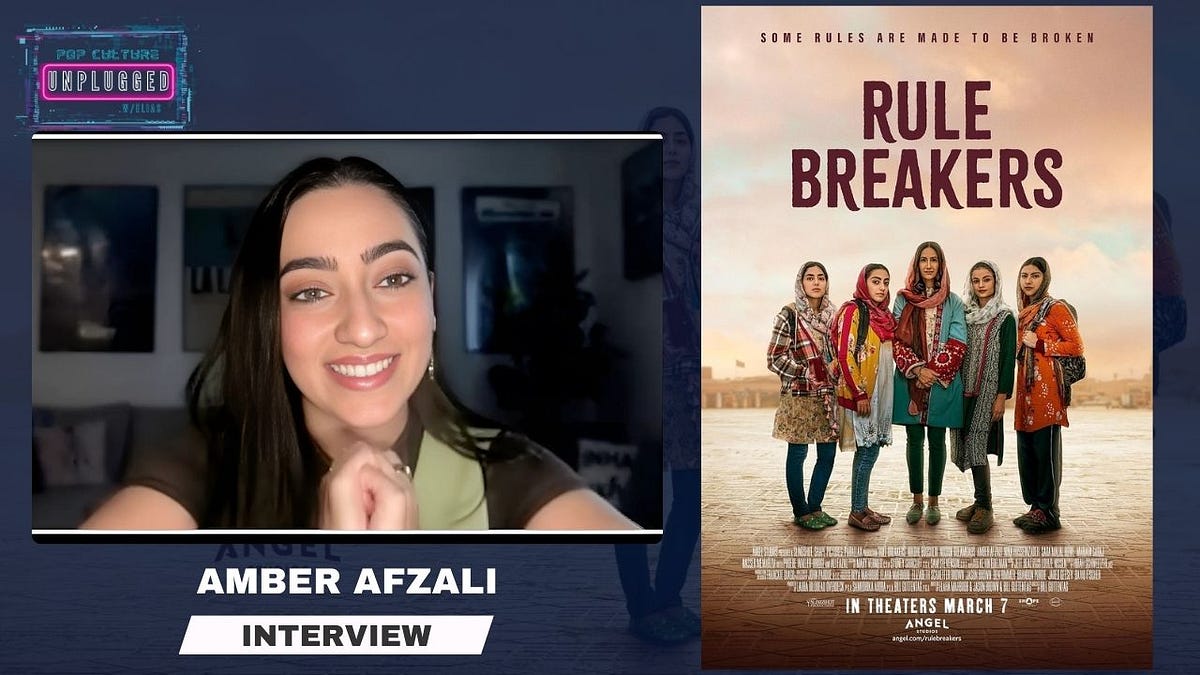 Amber Afzali Talks Rule Breakers, Her Acting Journey, and Inspiring Change | by Pop Culture ...