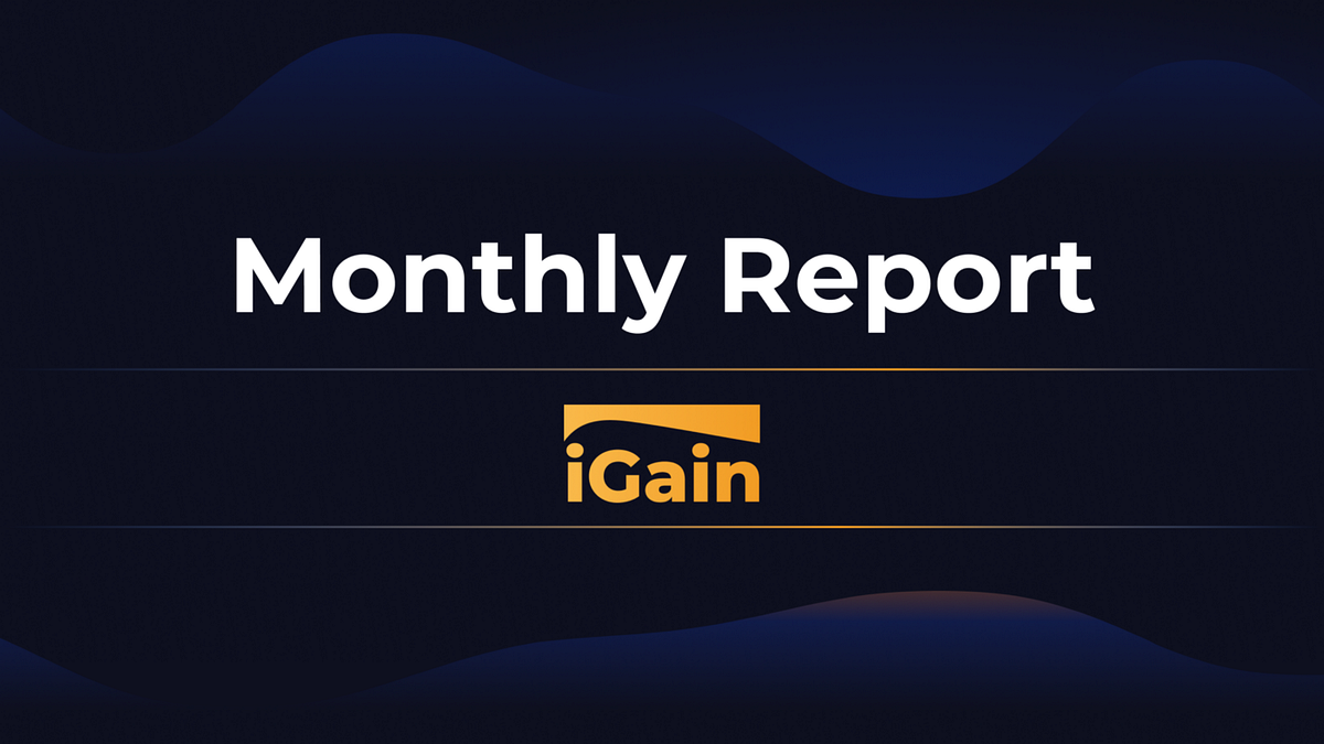 Monthly Report: September 2022. Updates | by iGain Finance | Medium