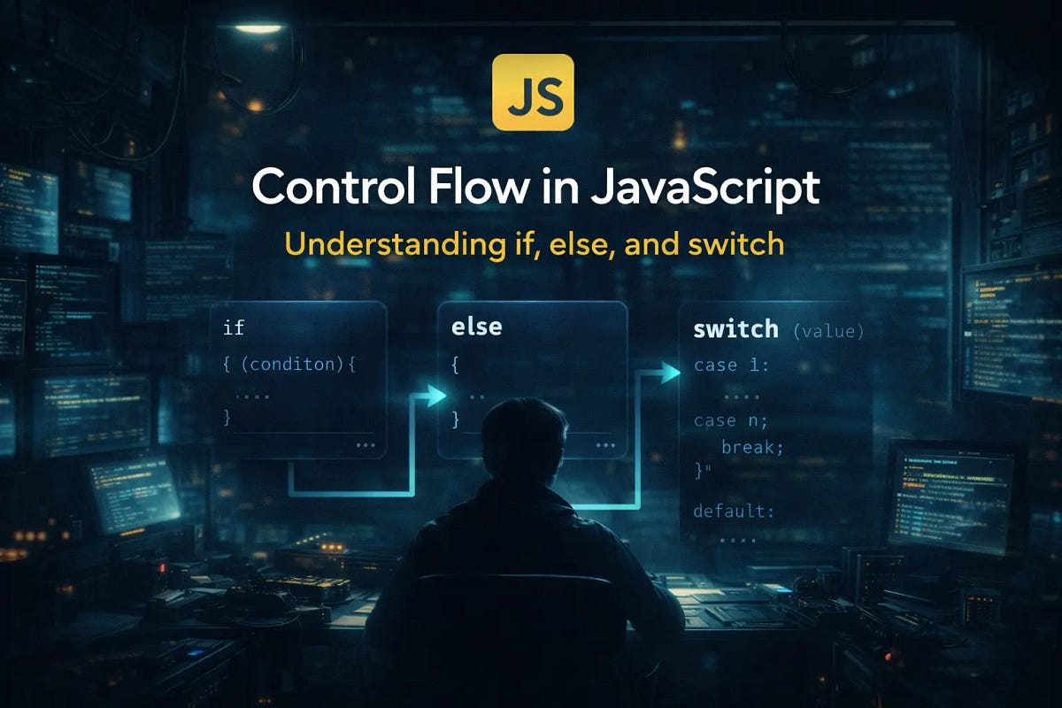 Control Flow in JavaScript: Understanding if, else, and switch | by ...