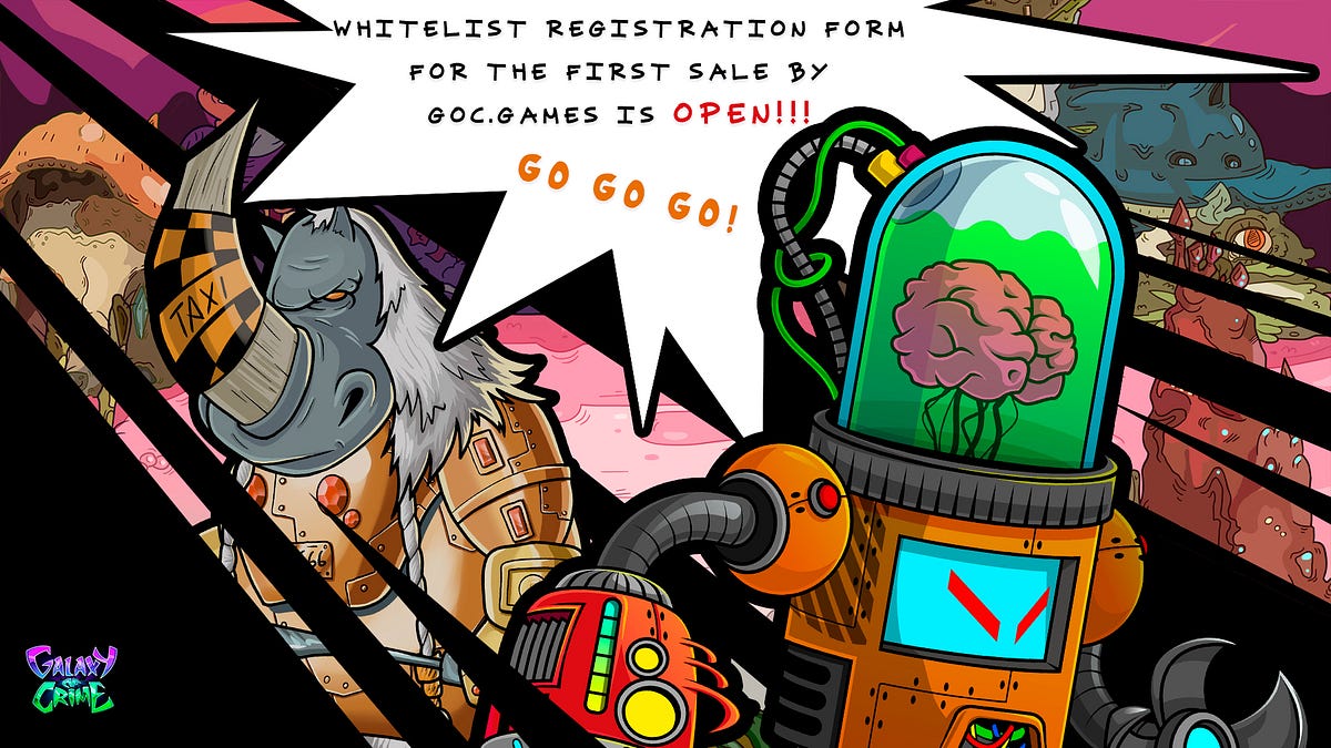 The GoC first NFT Sale and Whitelist announcement! | by Goc.Games | Medium