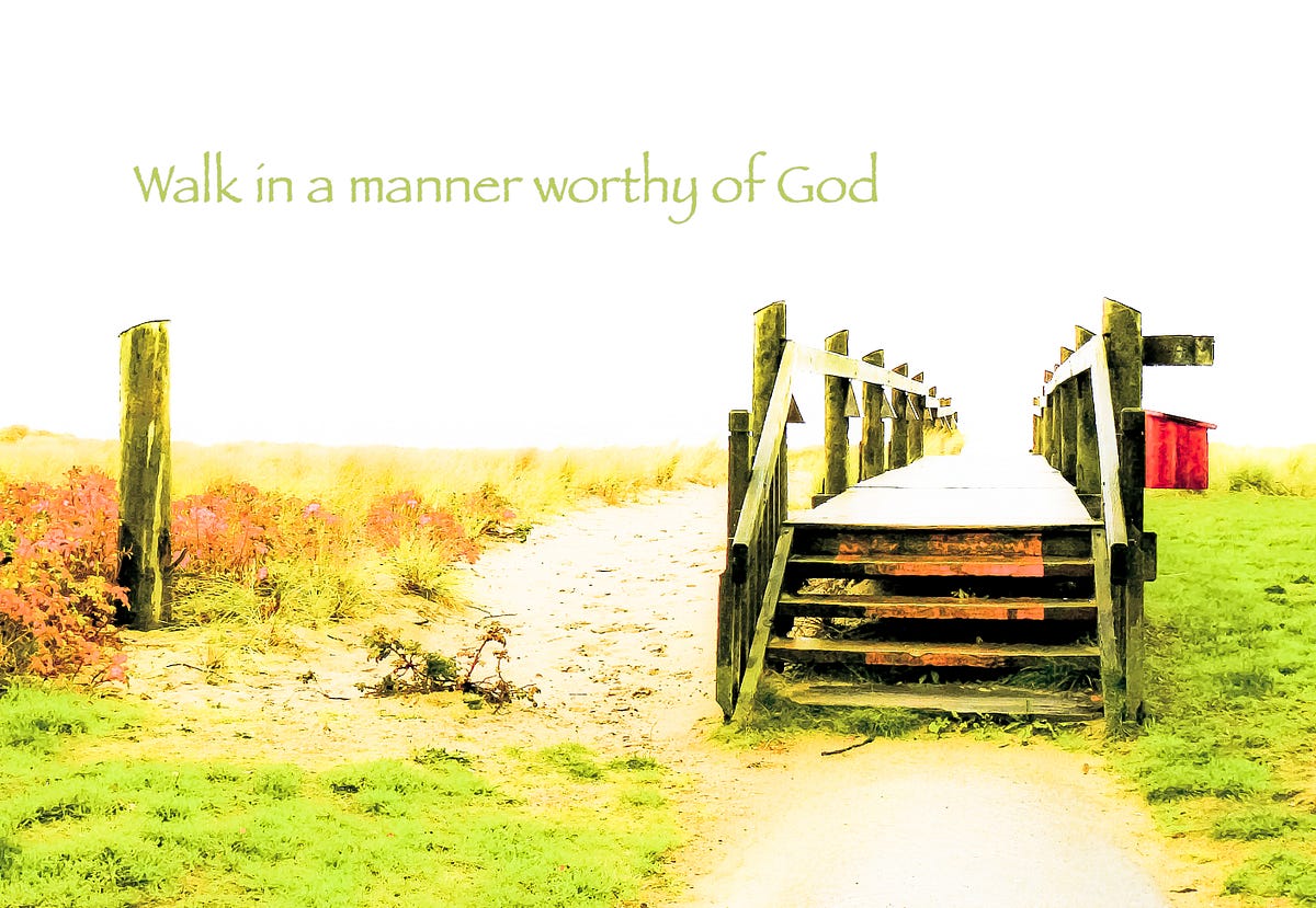 Walk the Walk. “For you know how, like a father with… | by Reid Fowler ...