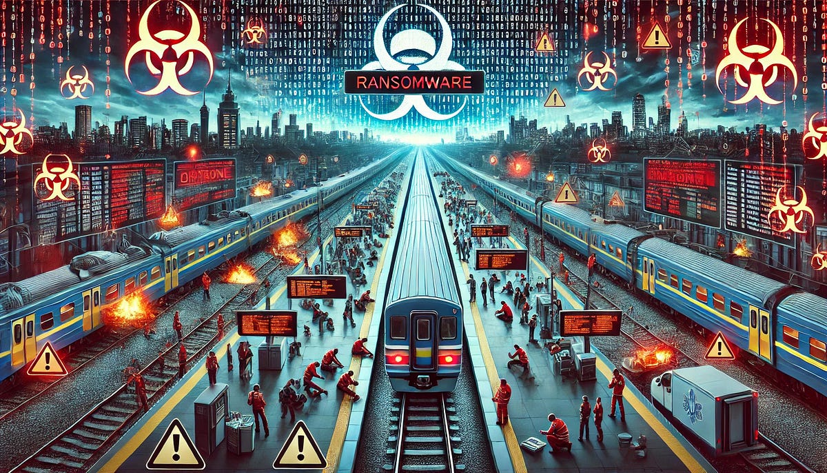 Cyberattack on Ukrainian Railway: A Wake-Up Call for Public Transport ...