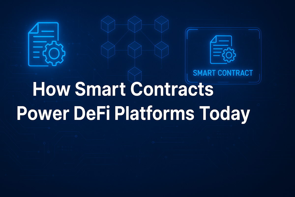How Smart Contracts Power DeFi Platforms Today | by Lbmsolution | Jul ...