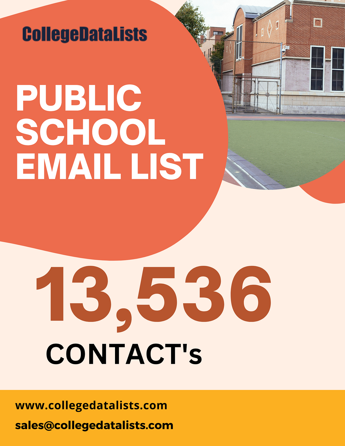 Benefits and Costs of Buying a Public School Email List | by ...