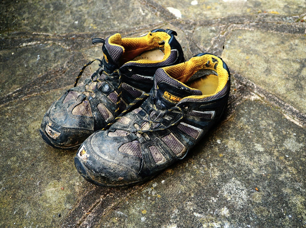The Lesson in My Worn-Out Shoes. How a well-traveled pair of shoes ...