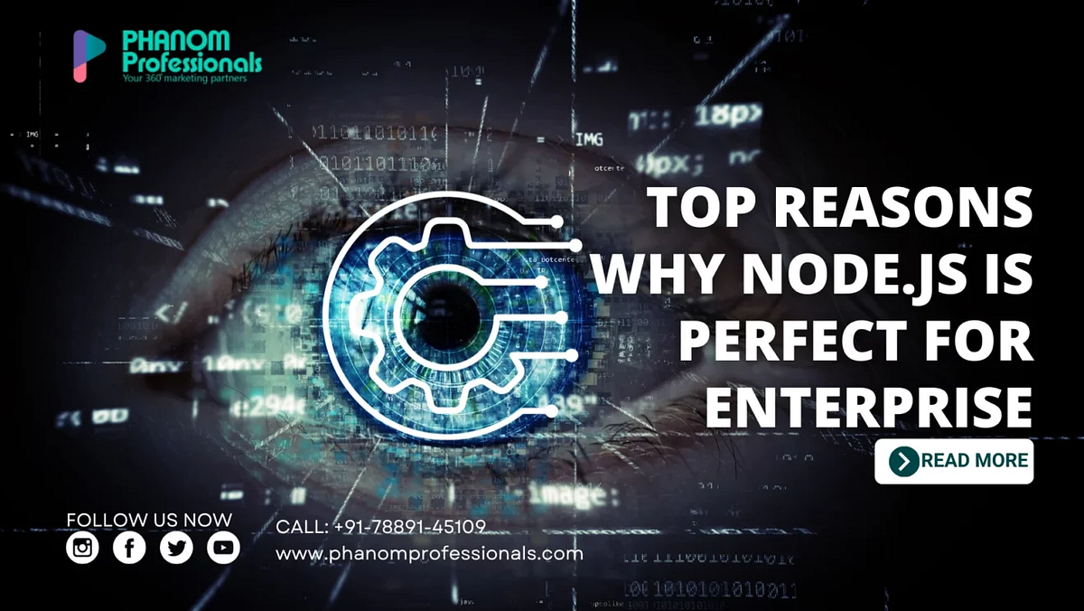 Discovering Node.js Building Advanced Solutions for Business Development. Top Reasons Why Node ...