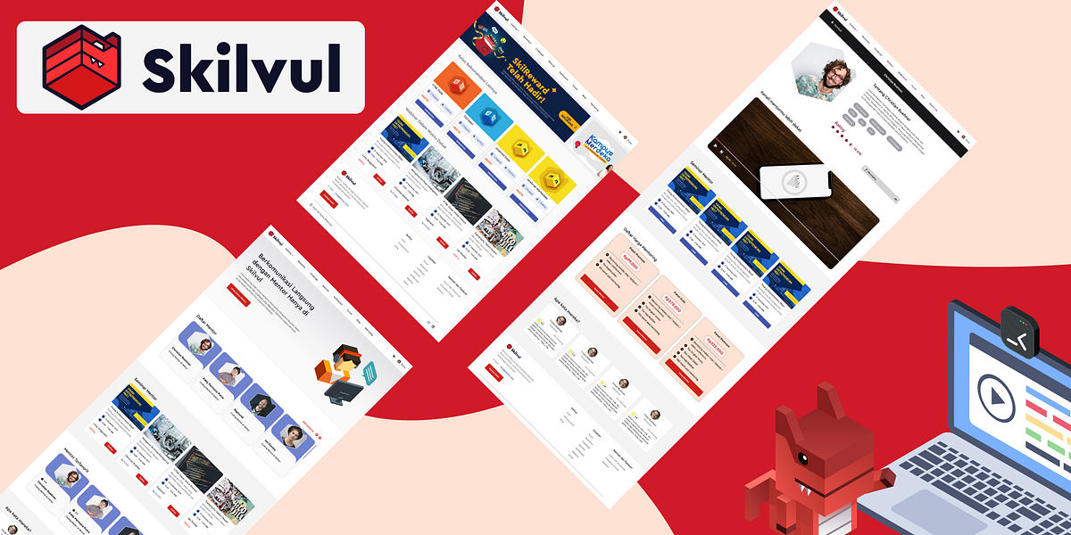 UX CASE STUDY : Skilvul: UI/UX Challenge | by Adrian Ginting | Medium