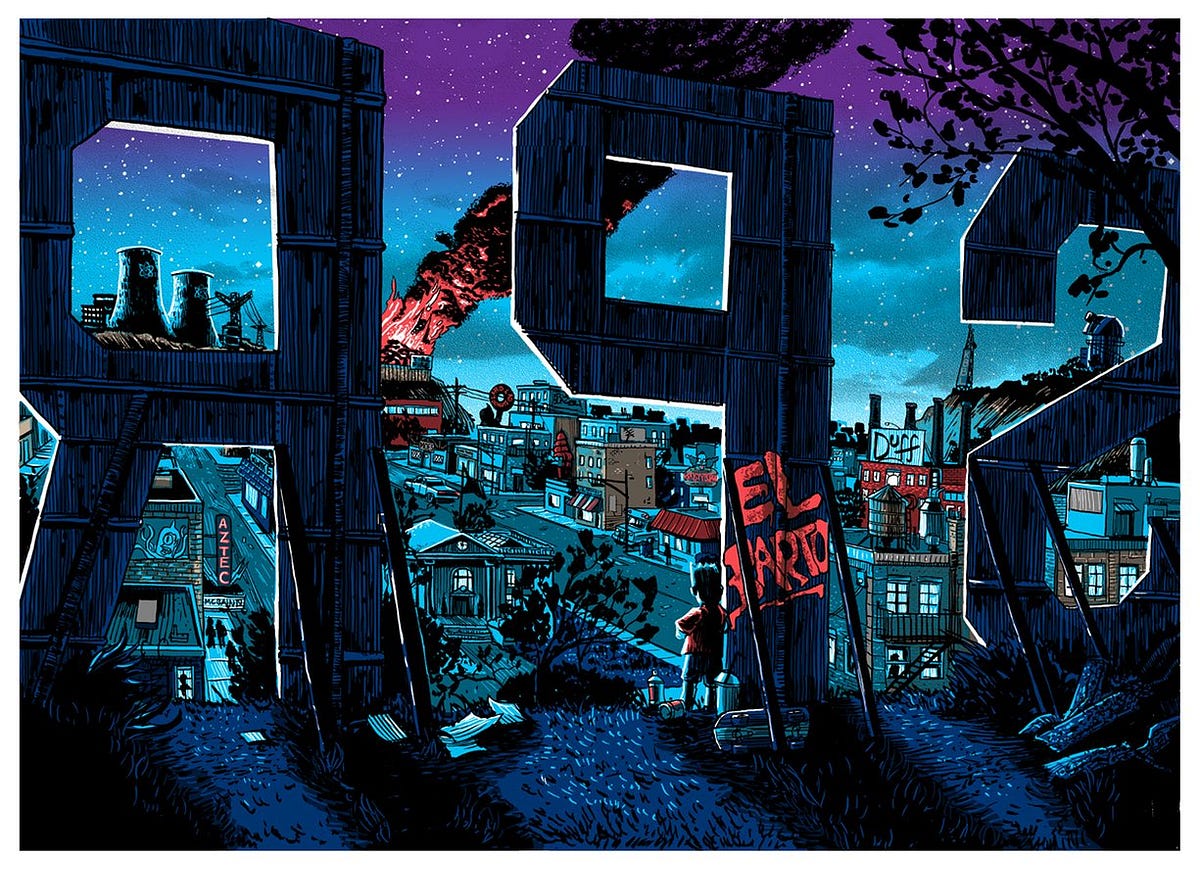 Simpsons by Night — A Selection from Austin-based artist Tim Doyle | by ...