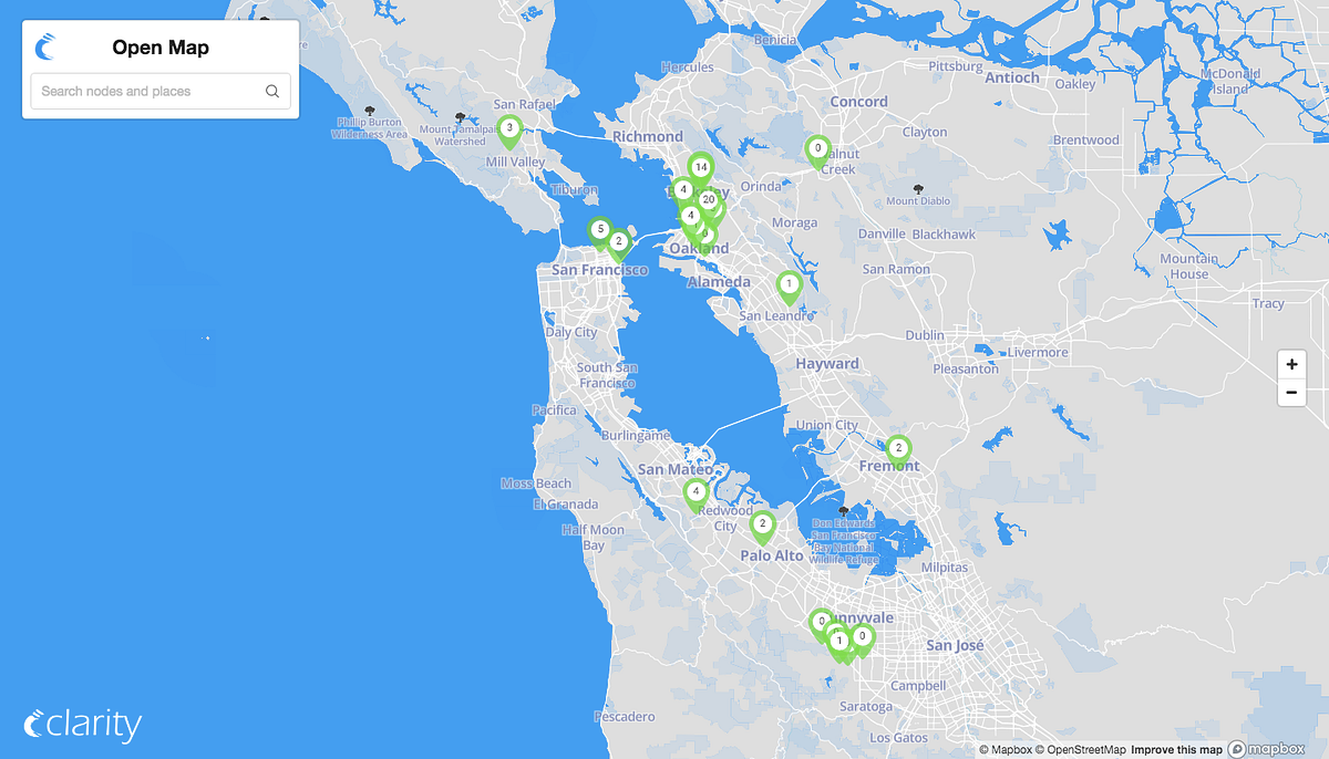 Clarity OpenMap. Clarity OpenMap (openmap.clarity.io) is… | by Clarity Team | Clarity Movement ...