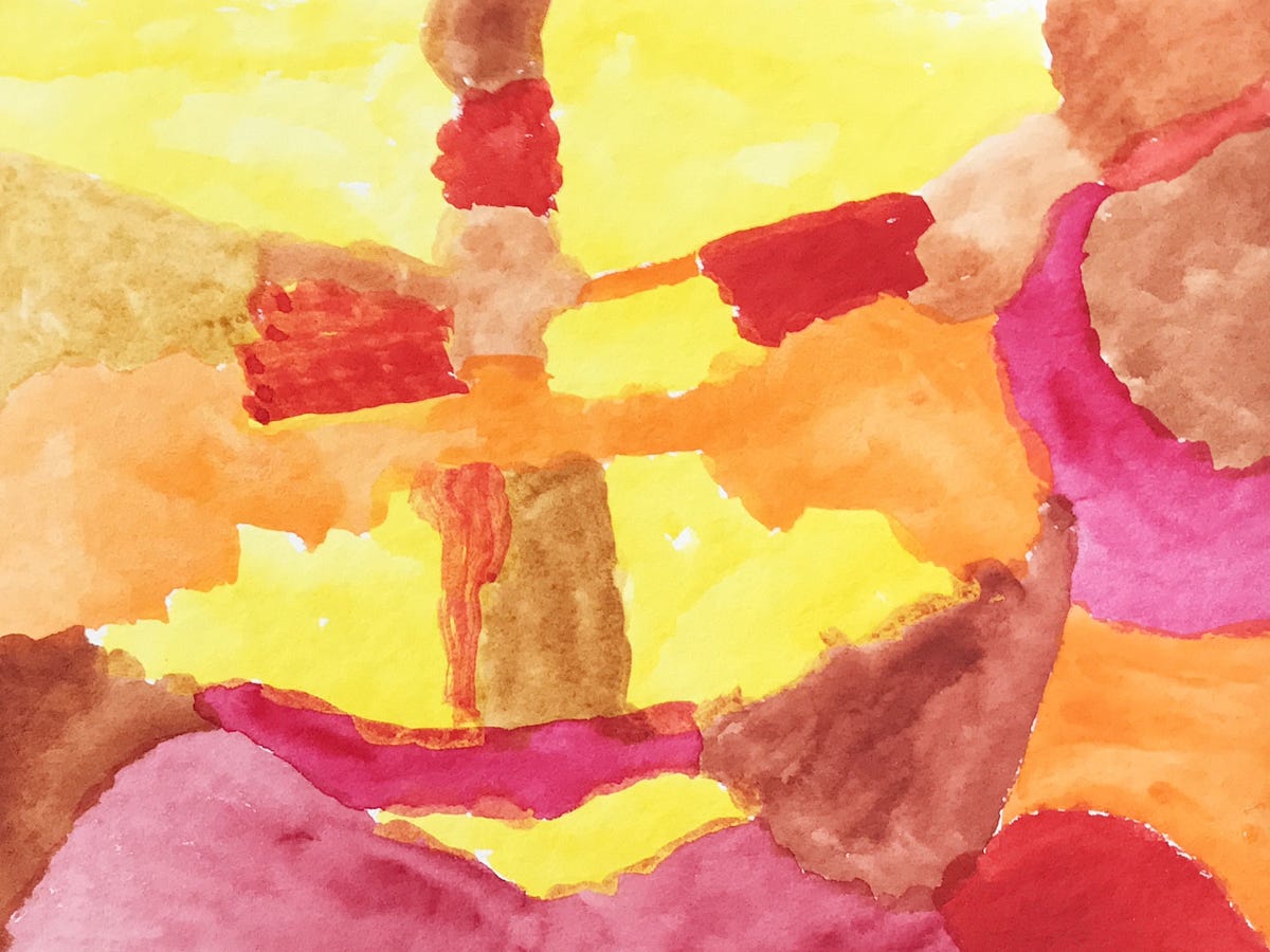 A retrospective 1997, watercolor book number two, abstract works. | by ...