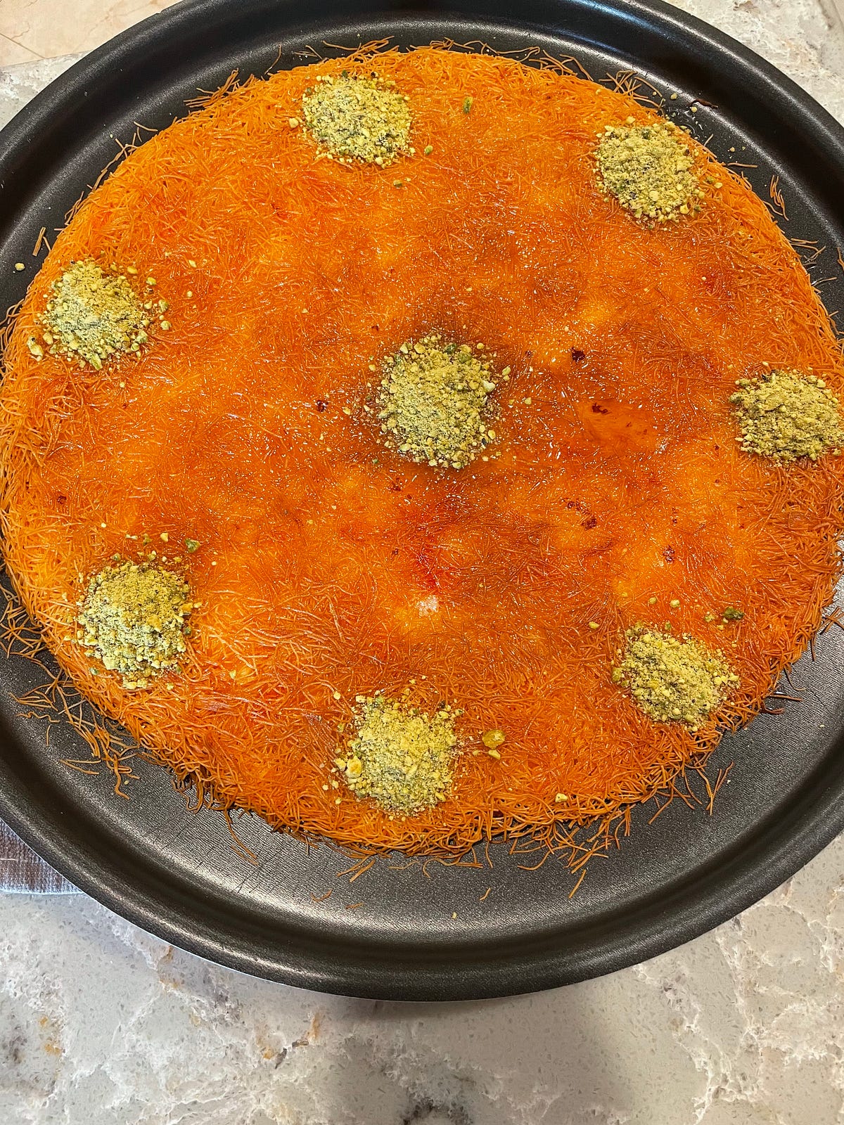 First Time Making Authentic Knafeh! | by Spiro Hanhan | Medium