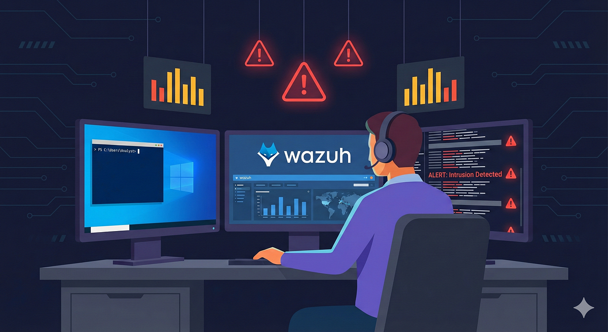 Building a Personal SOC: Setting up Wazuh and Windows 10 for Threat ...