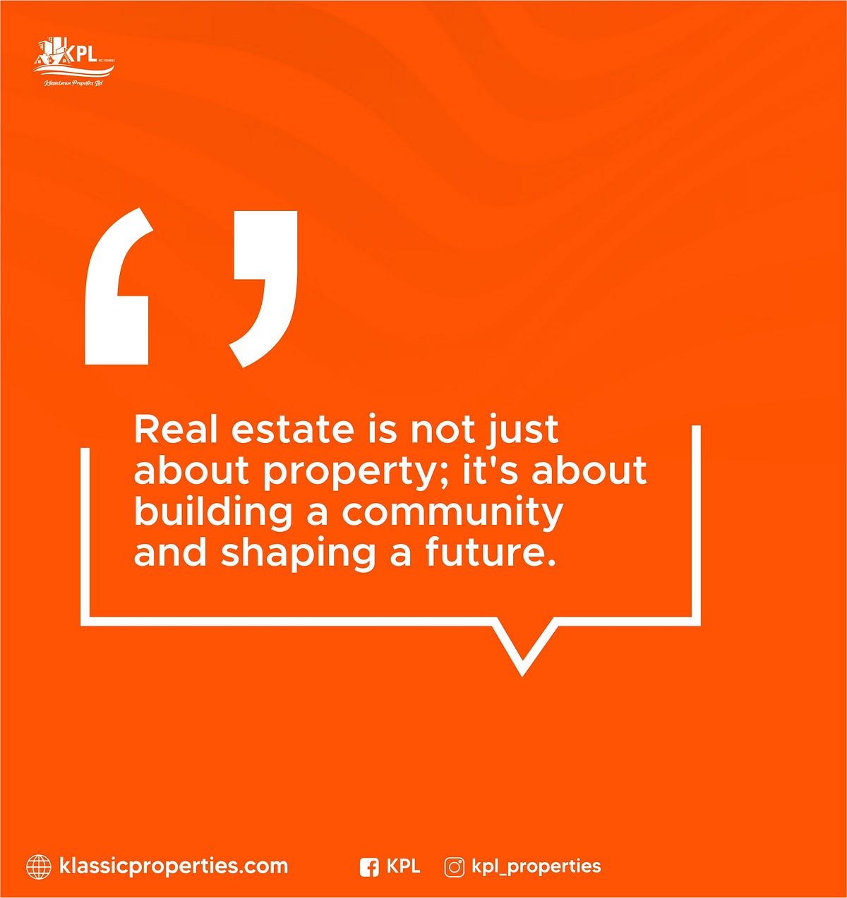 Real estate is not just about property; it’s about building a community ...