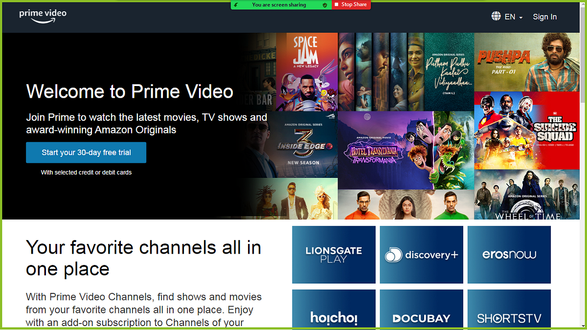 Cloning of Amazon Prime Video. Hello, we are writing this blog to… | by ...