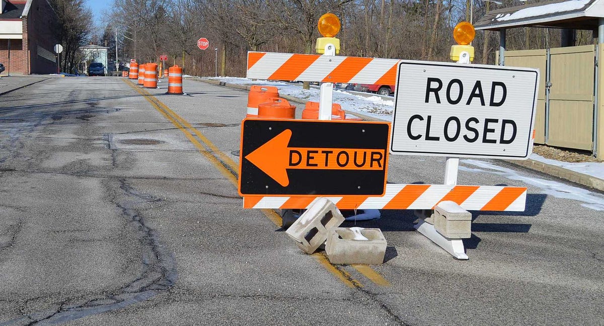 On Detours. According to Merriam-Webster, detour is… | by Ryan Hussey ...