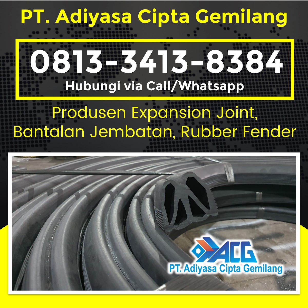 Pabrik Elastomeric Bearing Bridge Yogyakarta, Call 0813–3413–8384 | by Produsen Rubber Bearing ...