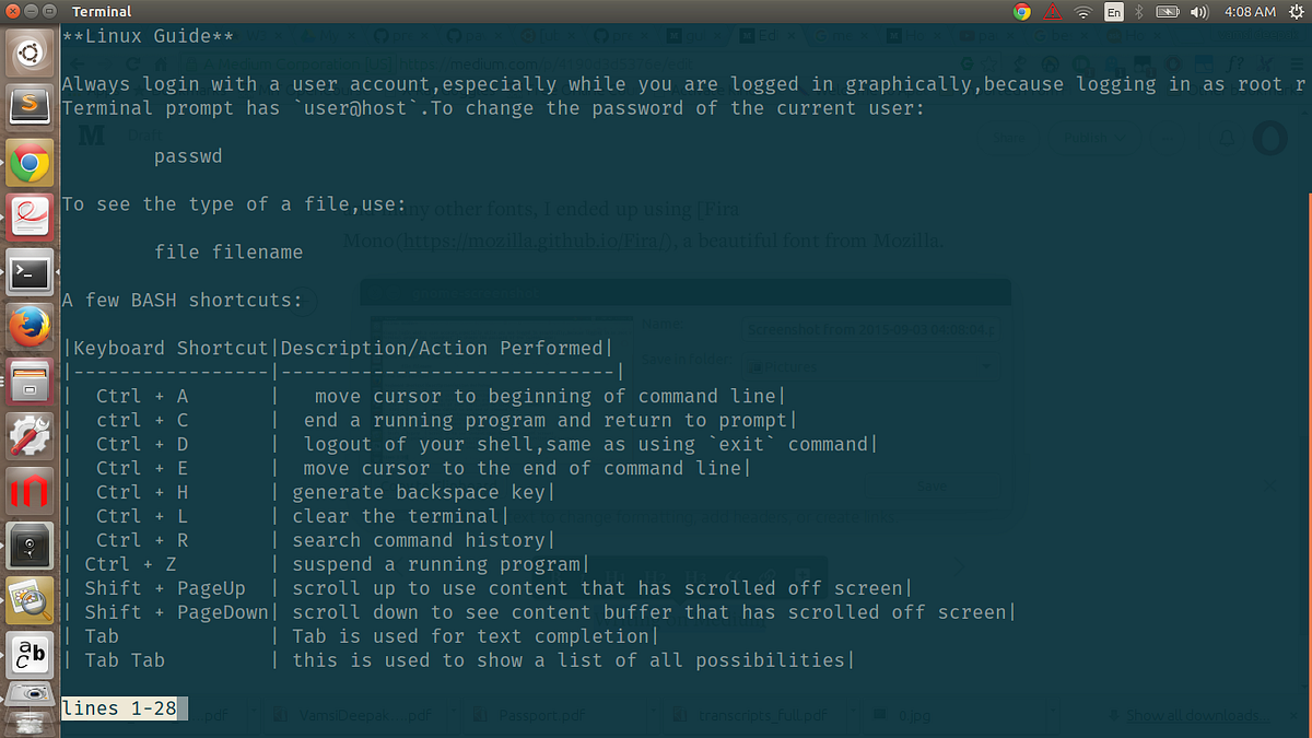 Improved shell experience with Prezto | by VAMSI DEEPAK AMPOLU | Medium