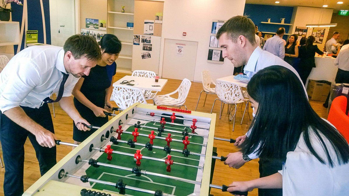 What Table Football Teaches Us. Photo courtesy: David Chew | by Tran ...