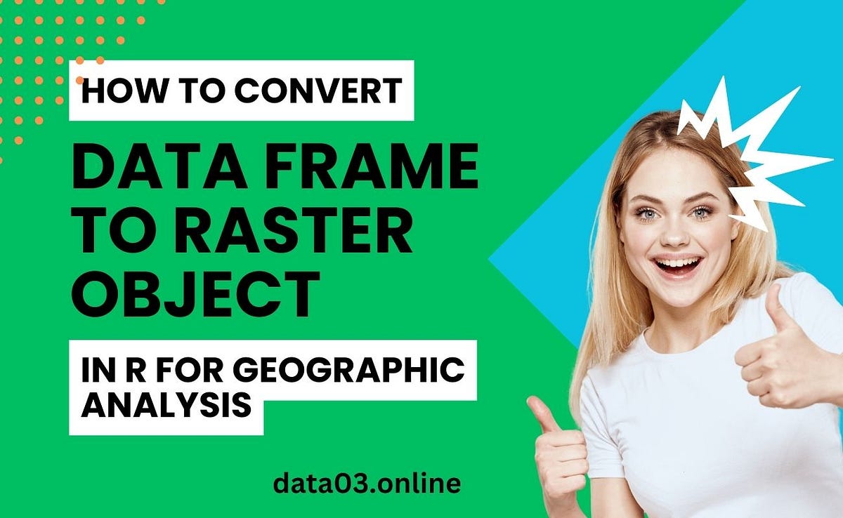 Mastering Data Transformation In R Converting Data Frames To Rasters For Spatial Analysis By