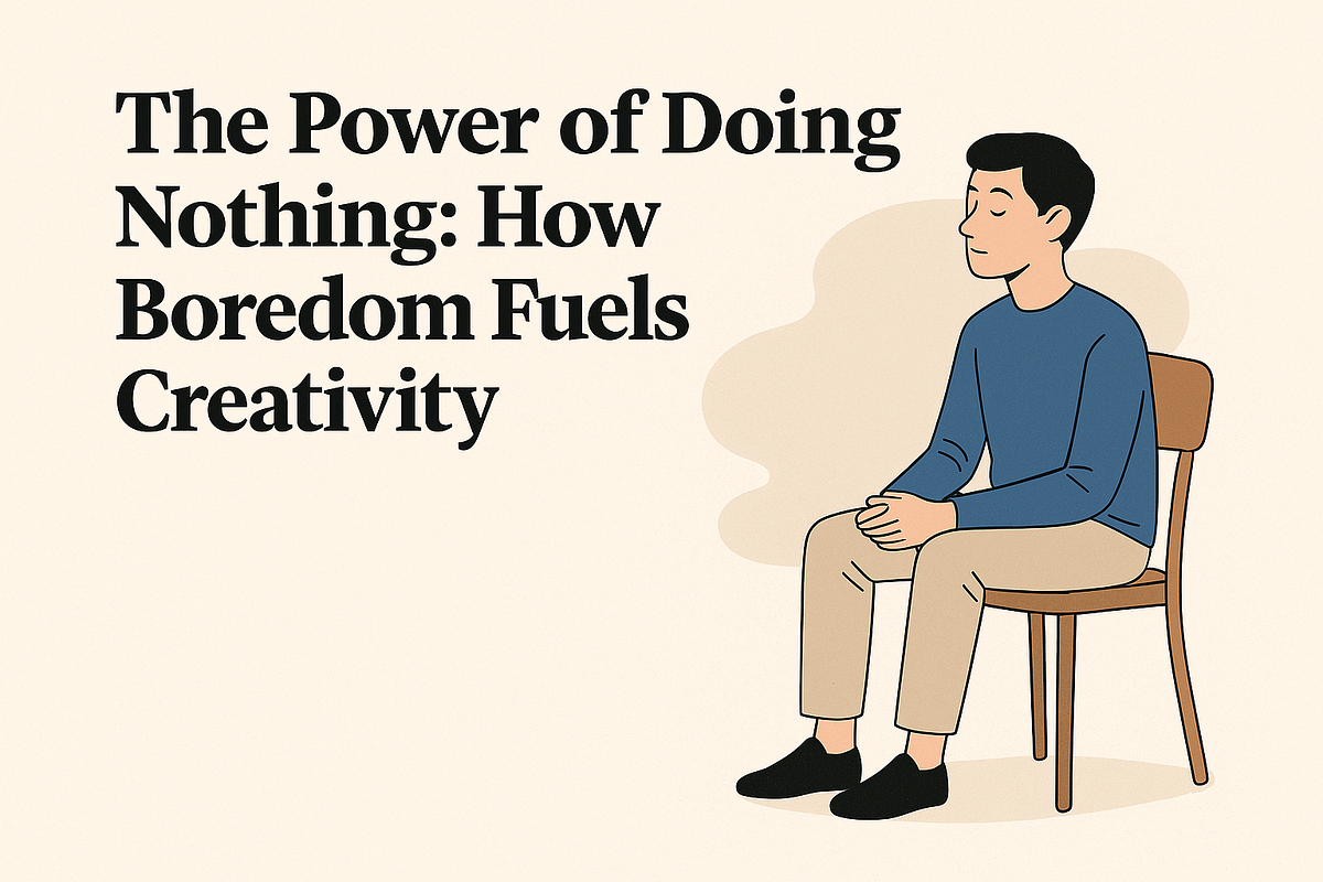 “The Power of Doing Nothing: How Boredom Fuels Creativity” | by Nia ...