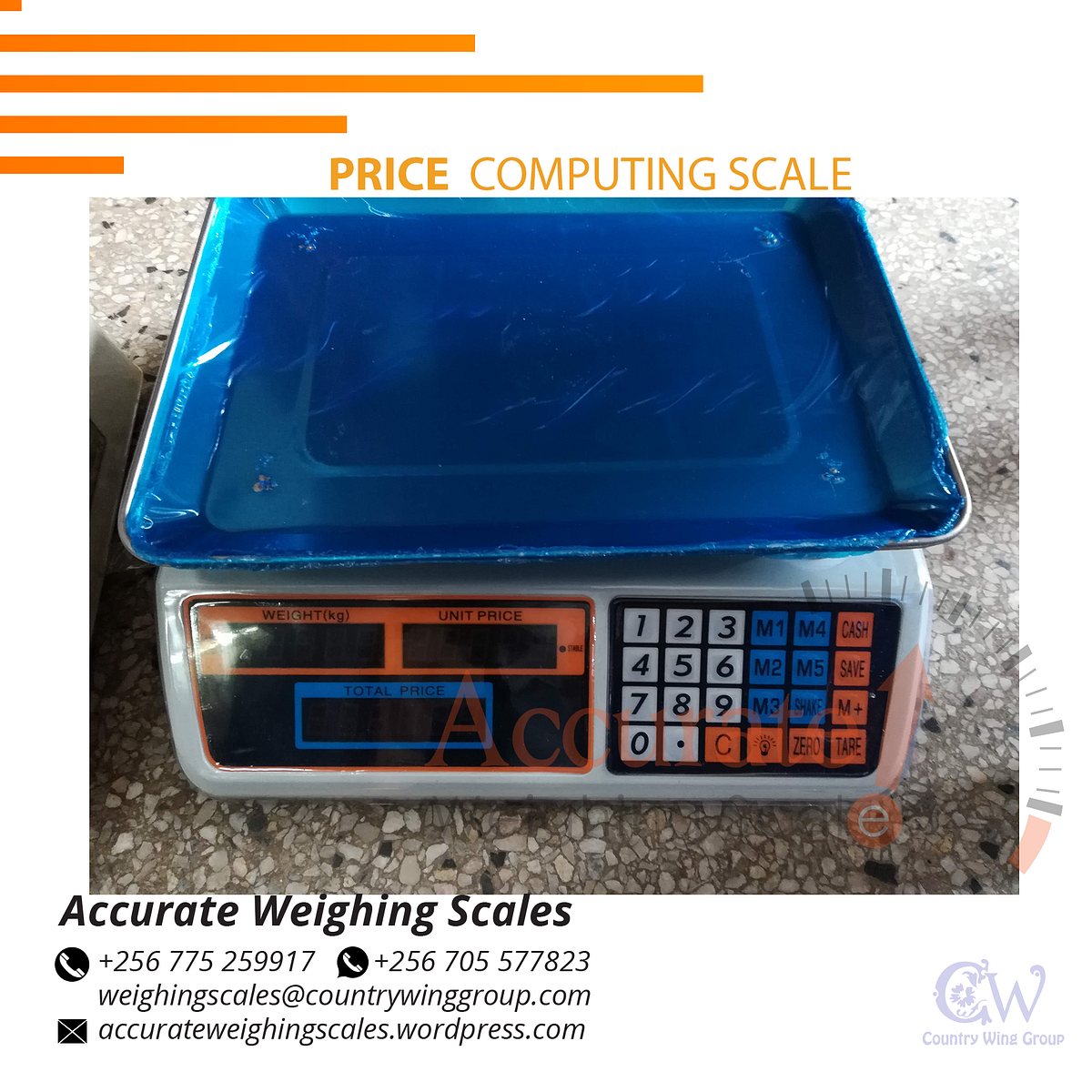price computing scales with units kg/ Ib, high accuracy Kabale uganda ...