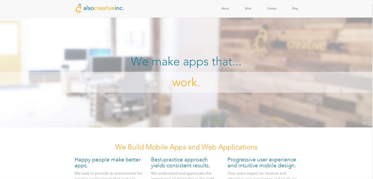 Our Website is Live!. We are no longer a web development… | by Also ...