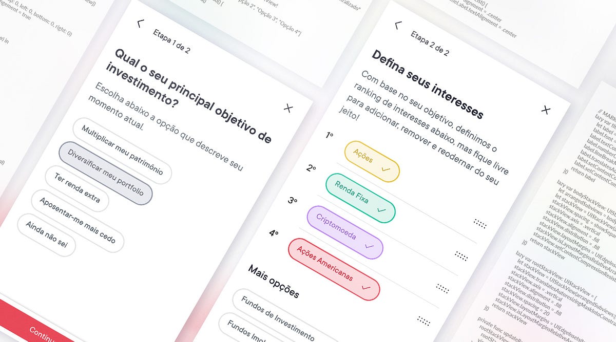 Otimizando seu código com componentes em Swift — Componente short list ...