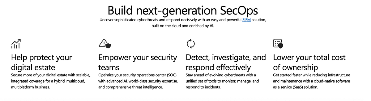 Microsoft Sentinel: A New Era of Cybersecurity Excellence | by Soe ...