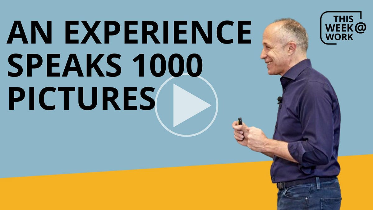 An Experience Speaks 1000 Pictures - Pavlo Phitidis - Medium