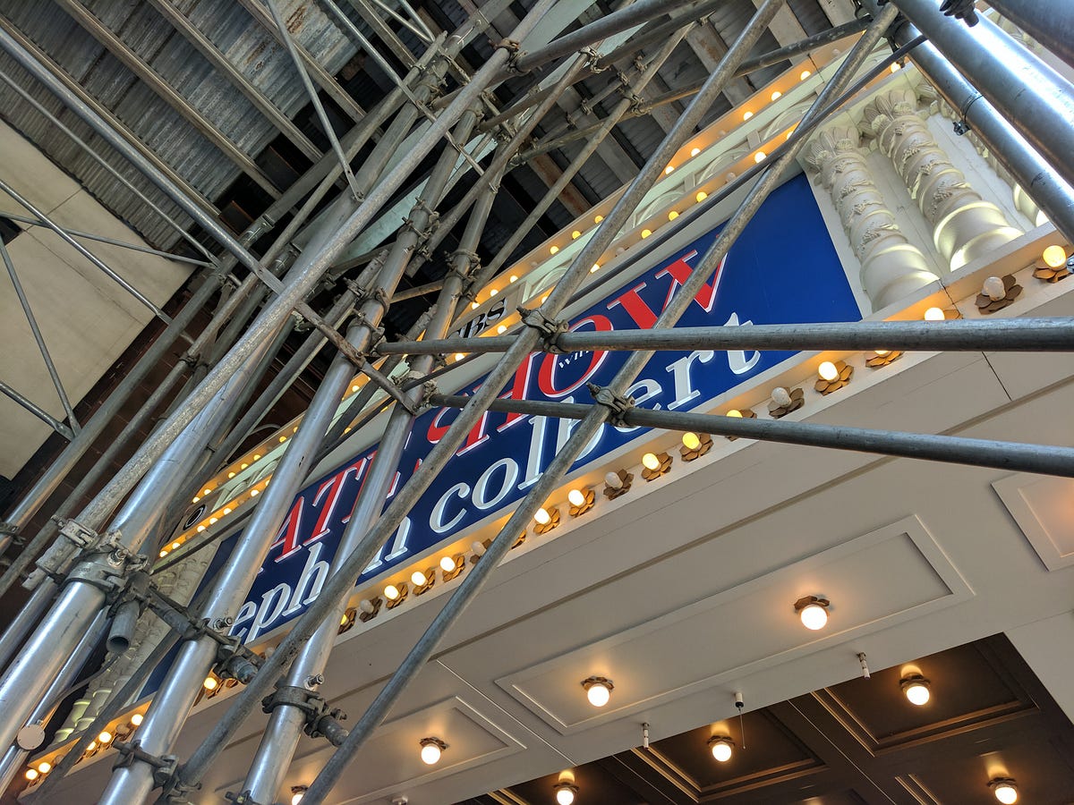 Being an audience member for the Late Show with Stephen Colbert | by ...