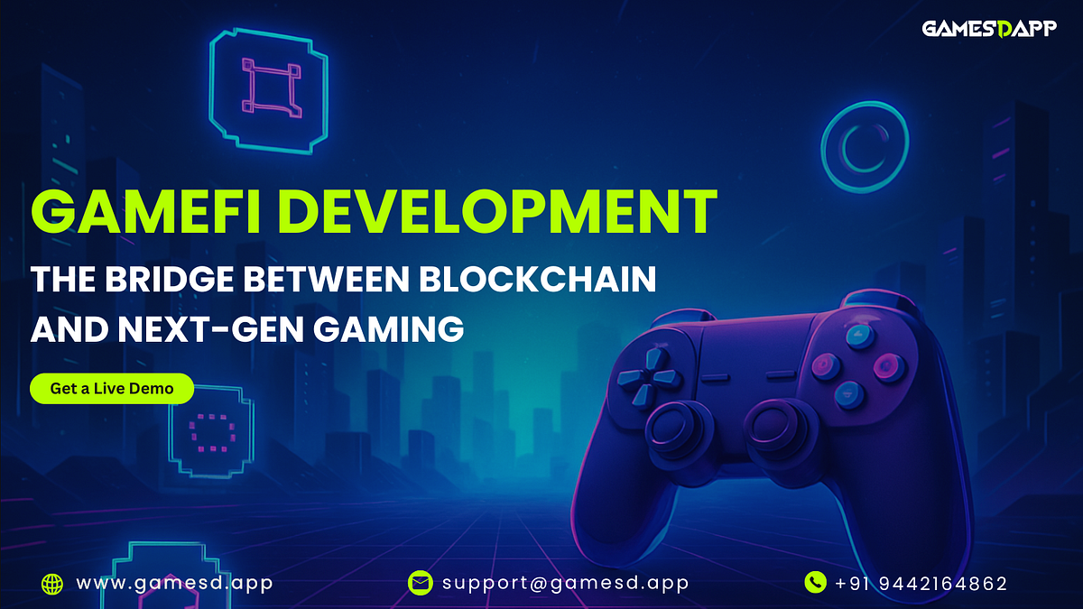 Why GameFi Development Is the Ultimate Bridge Between Blockchain Technology and Next-Gen Gaming ...