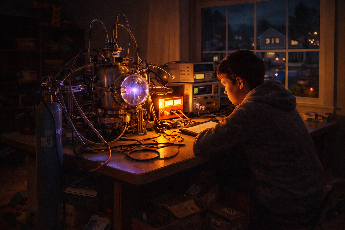 A 12-Year-Old Achieved Nuclear Fusion in His Playroom. Then the FBI ...