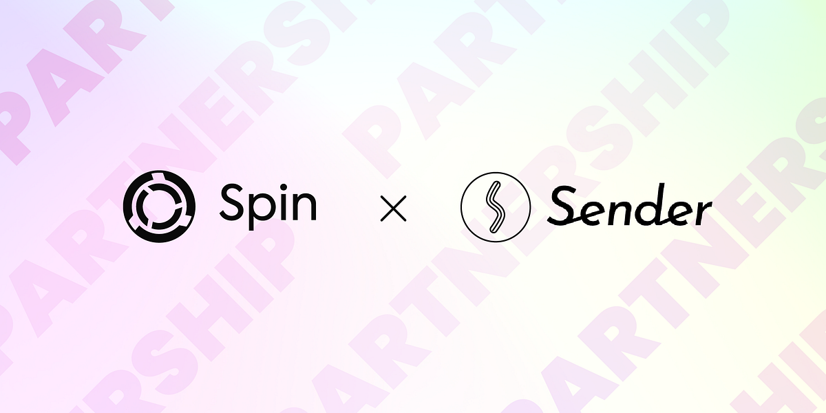 Spin Partners with Sender Wallet. The NEAR Protocol ecosystem is… | by ...