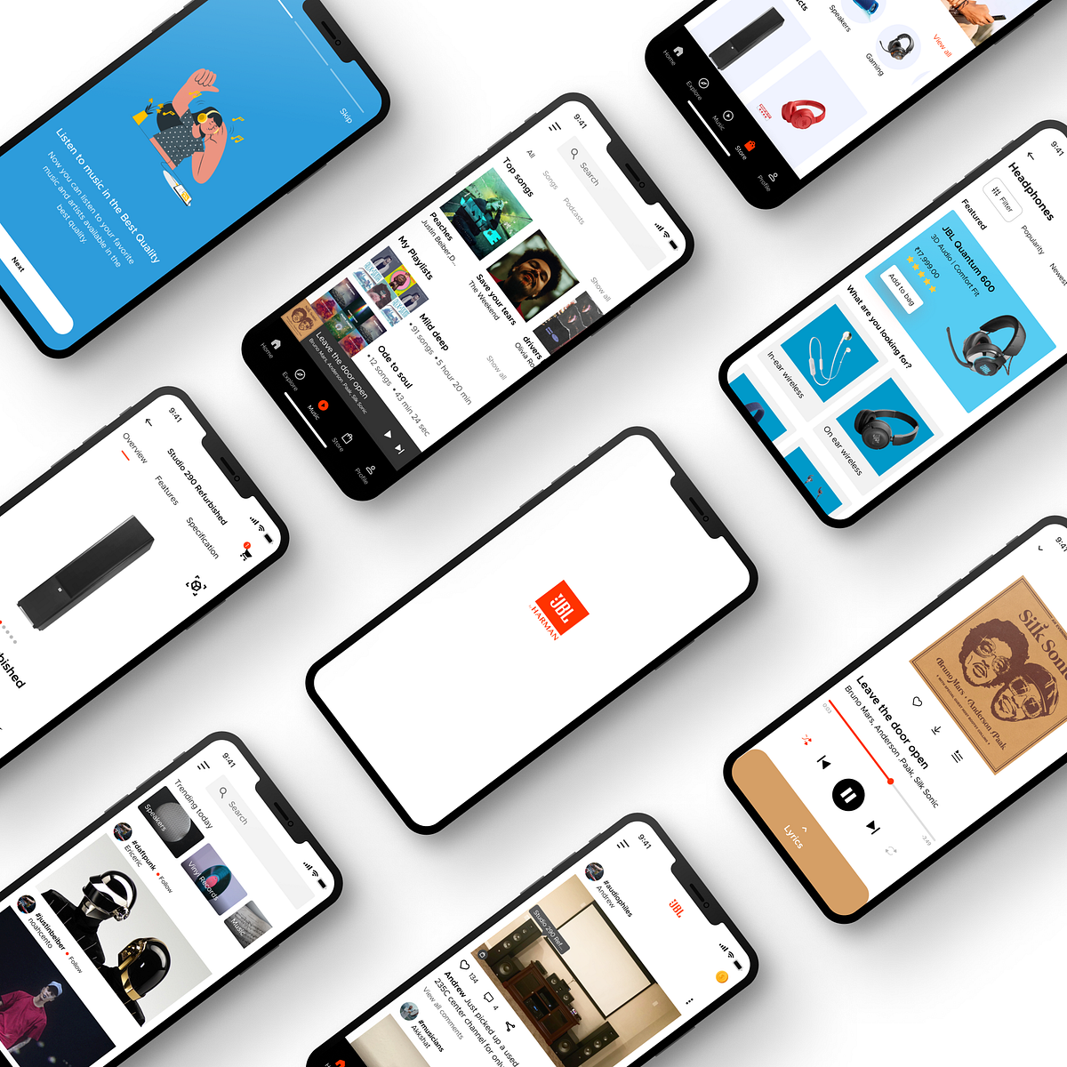 Increasing user engagement of JBL app- UI/UX Case Study | by Samakshi ...
