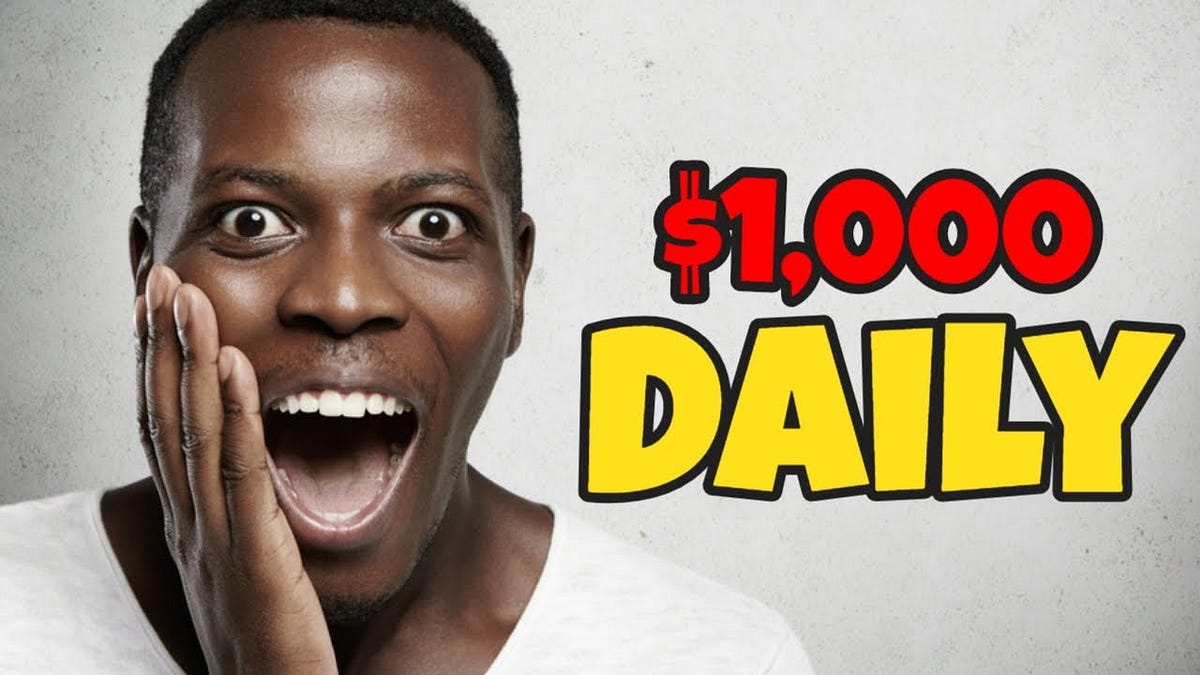 How To Make 1000 Dollar Per Day. Earning an extra $1000 per day can ...