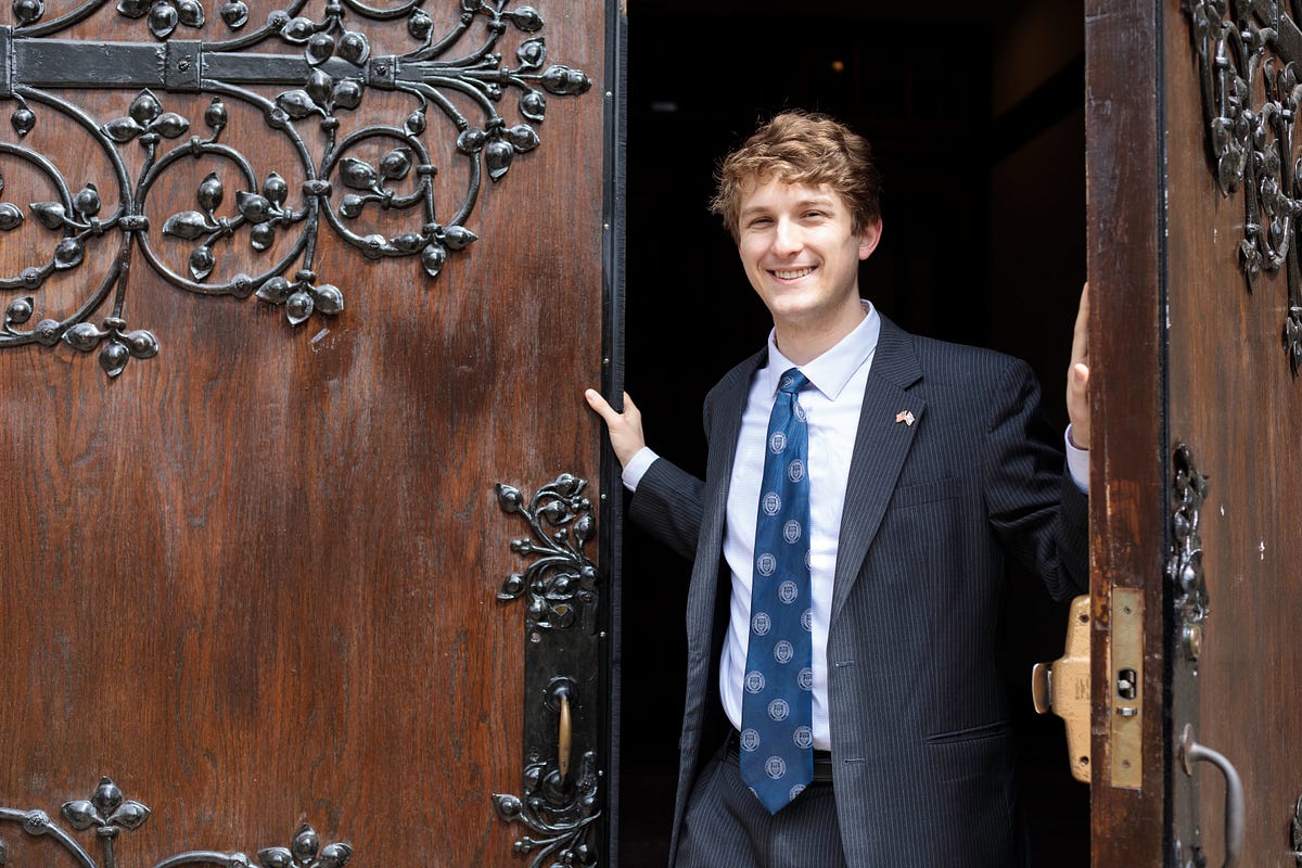 Minority leader. Matthew Foldi, Class of 2018 (political… | by The ...