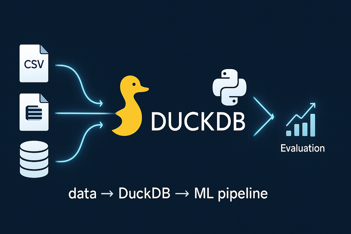 Embedding DuckDB in ML Workflows. How I use DuckDB as a fast, lightweight… | by Kaushalsinh ...