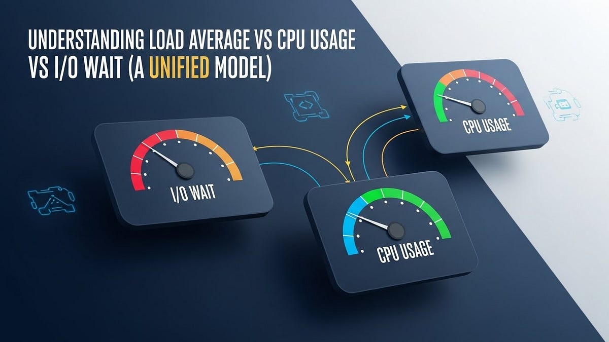Understanding Load Average vs CPU Usage vs I/O Wait (A Unified Model) | by Basanta Sapkota | Medium