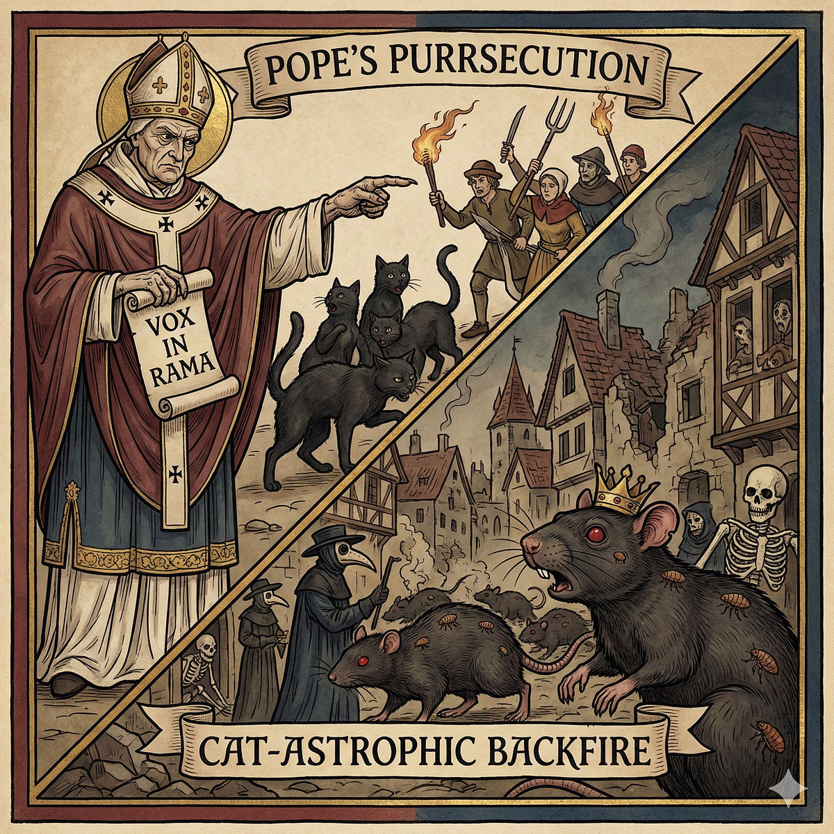 Pope’s Purrsecution: When the Church Declared War on Cats (And ...