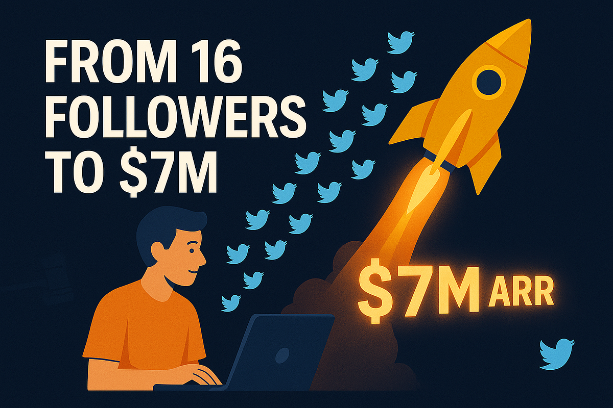 The 16-Follower Founder Who Hit $7M ARR in 30 Months (Here’s His Exact Playbook) | by The No ...