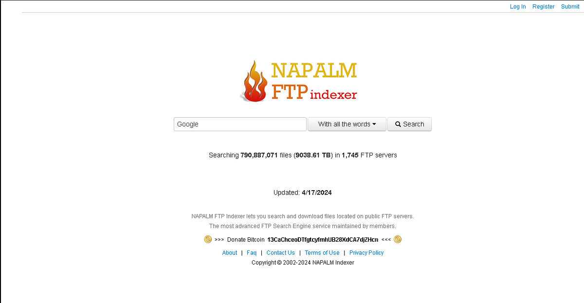 Gather Information From FTP Search Engines | by Egweybenito | Medium