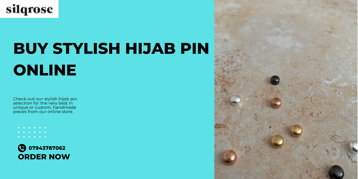 Buy Stylish Hijab Pin Online - Silqrose - Medium