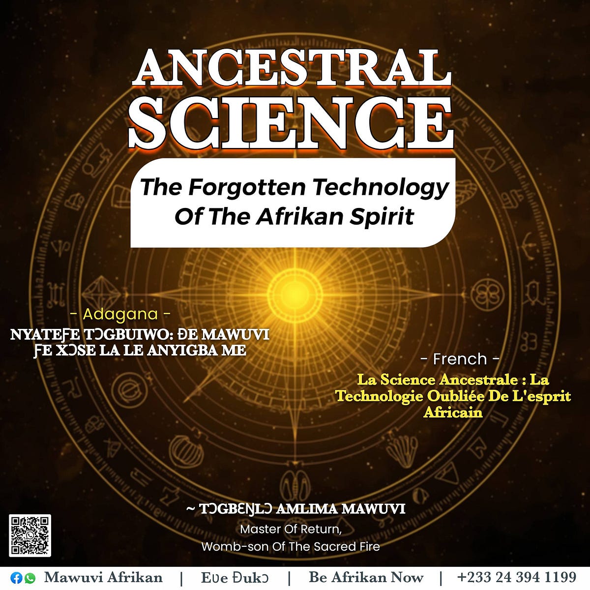 ANCESTRAL SCIENCE. The Forgotten Technology of the Afrikan… | by AMLIMA ...