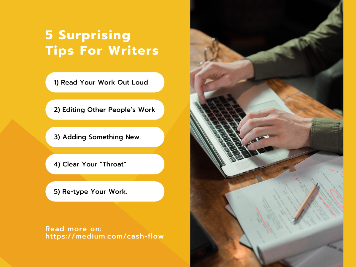5 Surprising Tips to Help You Write Like a Pro | Better Writing