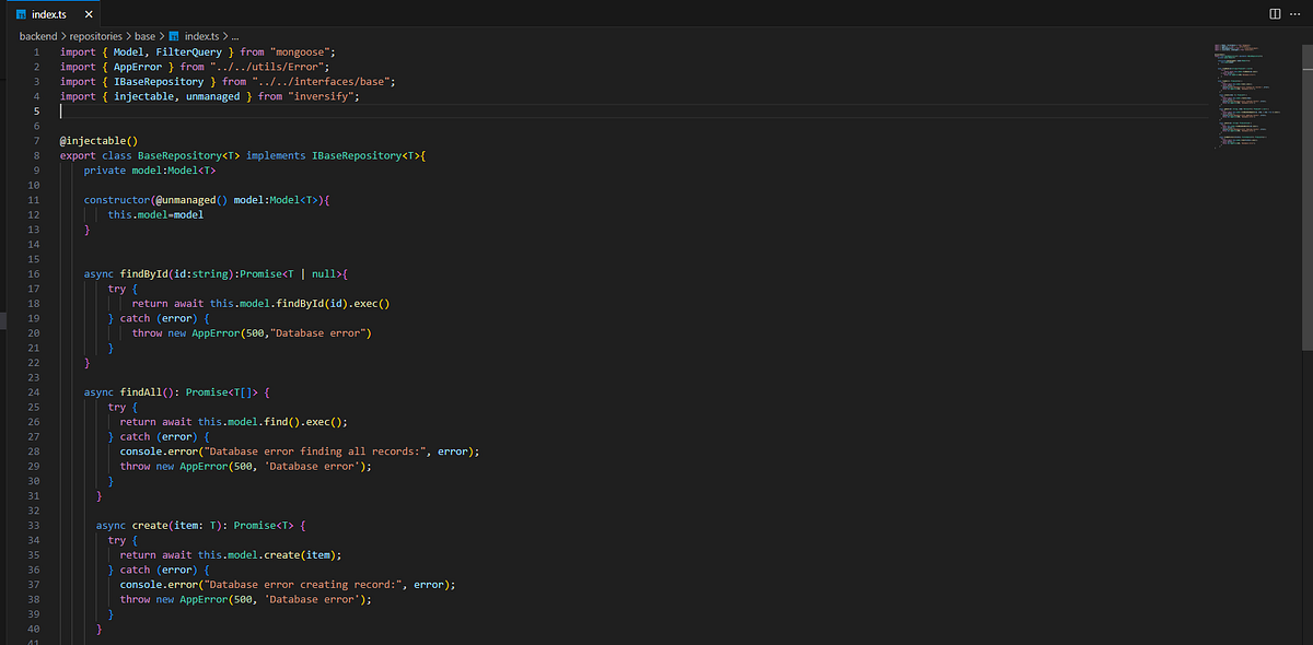 TypeScript ve Inversify ile Reusable Repository Pattern ve unmanaged() Kullanımı | by AYHAN ...