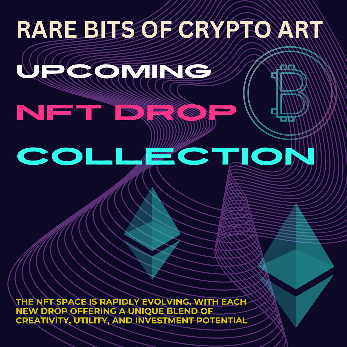 Upcoming NFT Drop: Rare Bits Of Crypto Art | by Bitcoin | Aug, 2024 | Medium